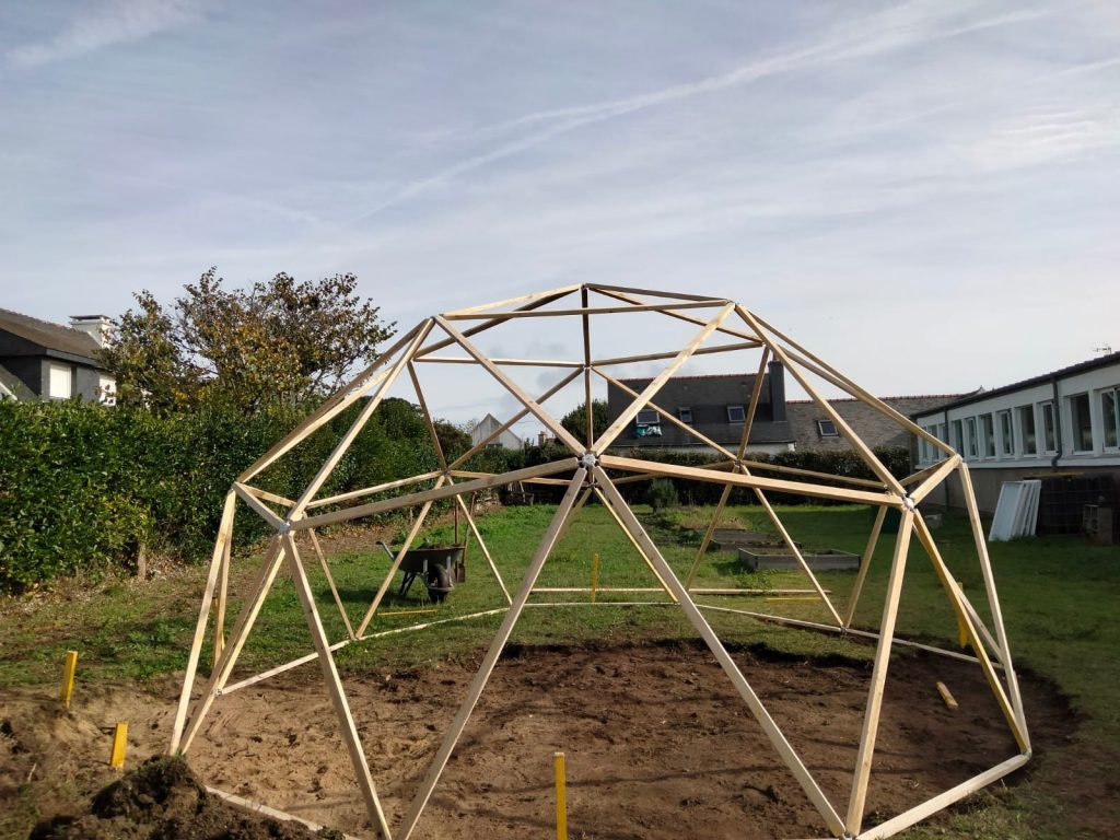 DOME GÉODESIQUE EN KIT - Sol-Eco