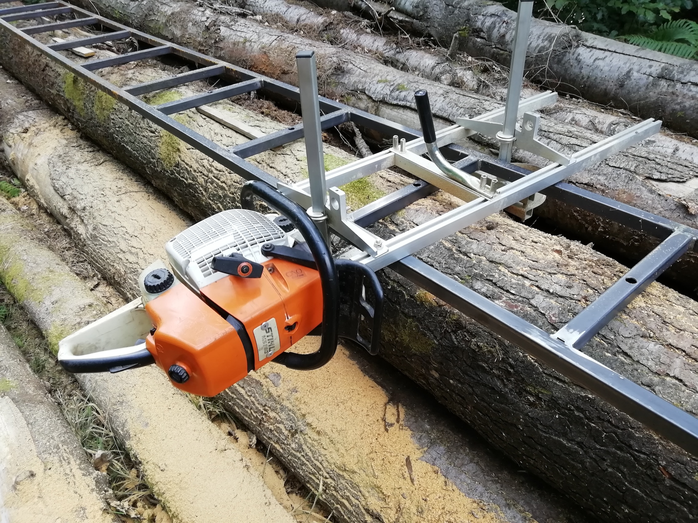 Gruminette ou scierie portative : débiter ses grumes - Sol-Eco